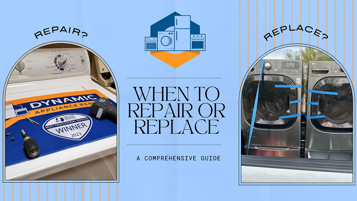 Guide to When to Repair vs. Replace Your Appliance
